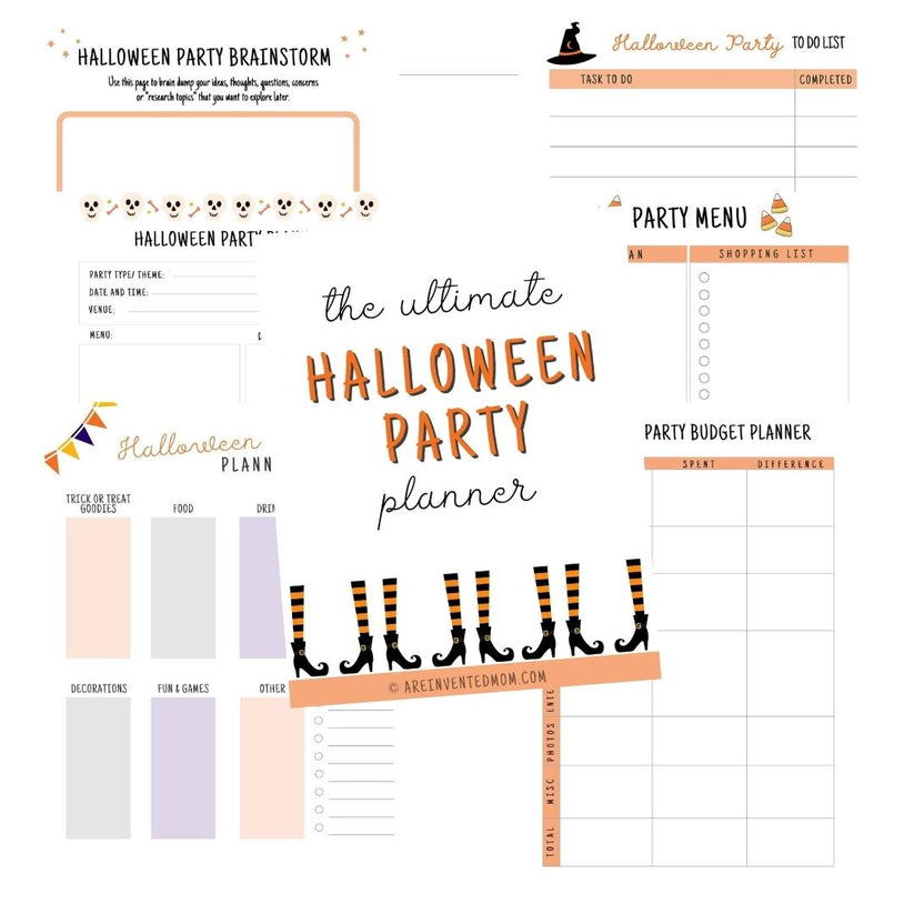 Ultimate Halloween Party Planner – A Reinvented Mom